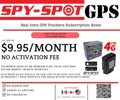 OBD2 GPS Tracker - GV500MA Live Real-Time Tracking Device | Spy-Spot