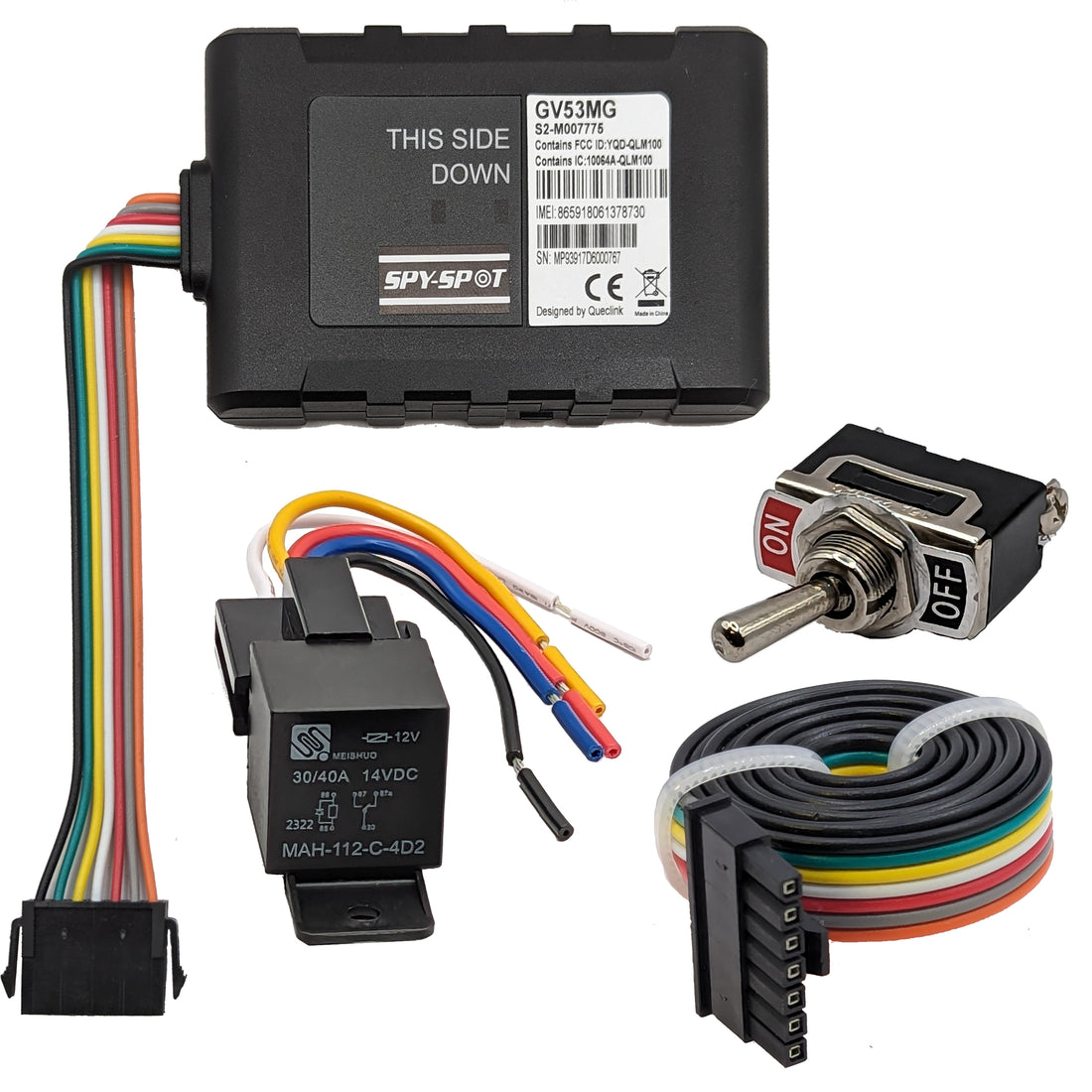 Hardwired GPS Tracker Remote Kill Switch for Car | Spy Spot