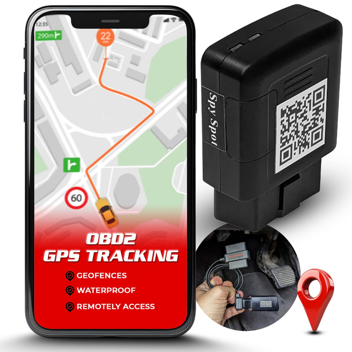 OBD2 GPS Tracker - GV500MA Live Real-Time Tracking Device | Spy-Spot